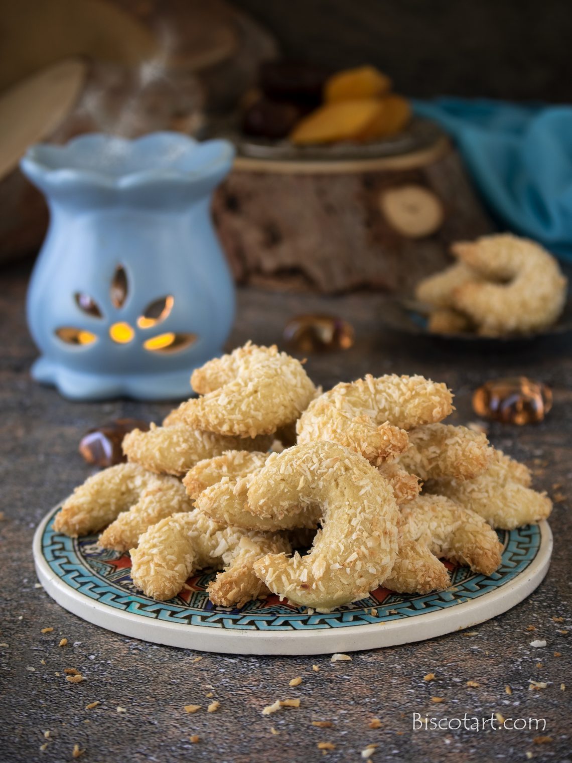 بسكويت الهلال بجوز الهند